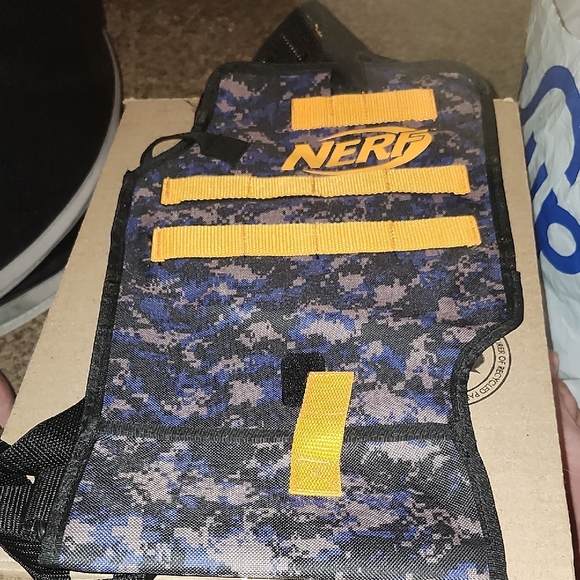 Nerf | Toys | Nerf Camouflage Tactical Bag Blue And Black | Poshmark